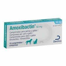 AMOXIBACTIN 50 MG 10 COMP | Proyma Ganadera S.L.
