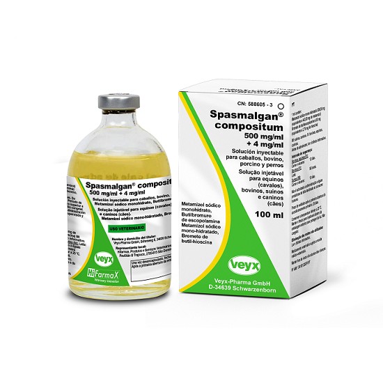 SPASMALGAN COMPOSITUM 100ML | Proyma Ganadera S.L.